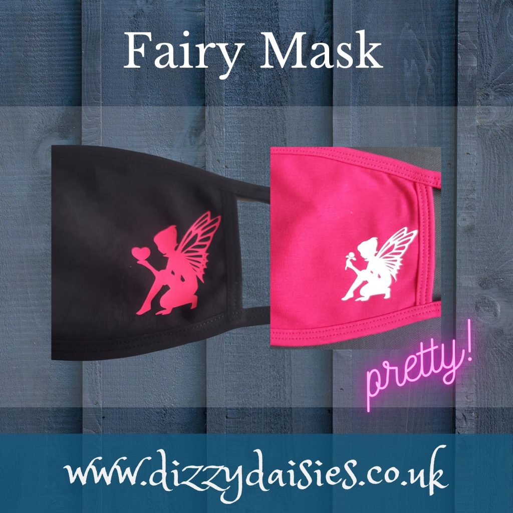 Fairy Face Masks - Custom Printed by Dizzy Daisies